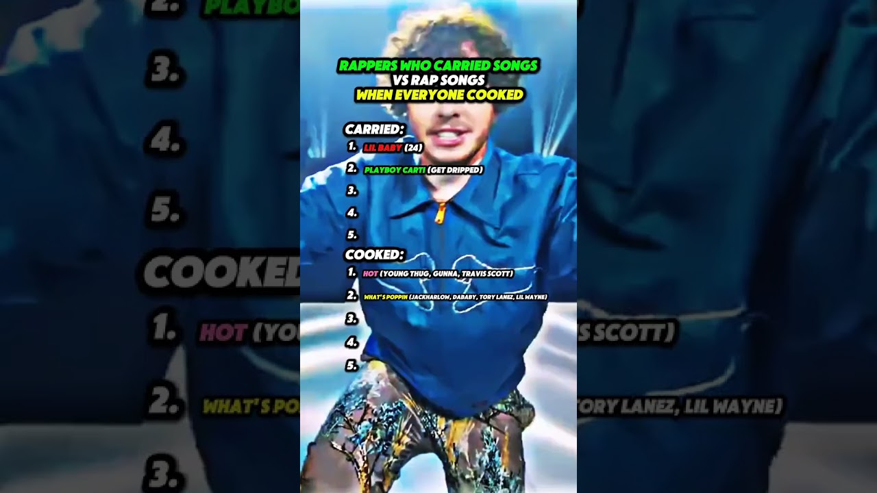 Rappers Who Carried Songs 🆚 When Everyone Cooked 🔥 |#rapper #hiphop #fyp #rapsong #lyrics#ranking