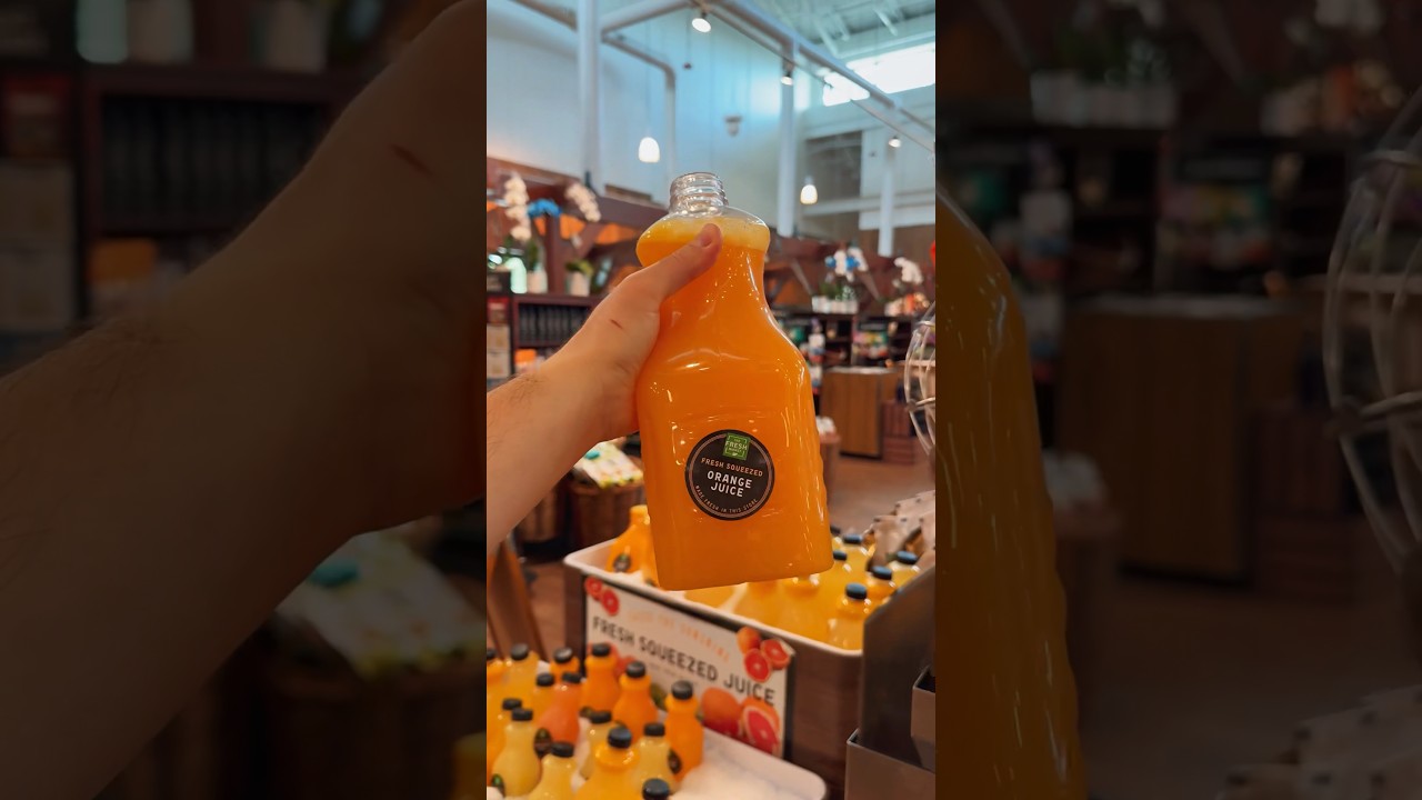 Fresh Squeezed Orange Juice #shorts