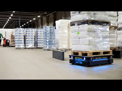 3 MiR1000 AMRs optimize warehouse logistics at ICM