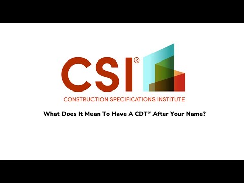 What Does It Mean to Have CDT After Your Name?