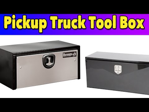 Best Stainless Steel Toll Box [Most Secure] for Low Profile Trucks