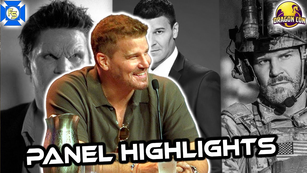 DAVID BOREANAZ (Buffy, Angel, Bones, SEAL Team) Panel Highlights