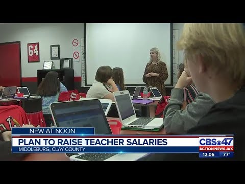 Plans to raise teacher salaries in Florida