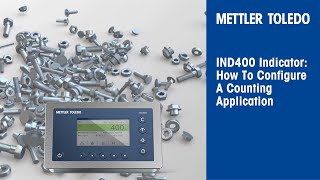 Terminales de pesaje IND400 con pantalla táctil | METTLER TOLEDO