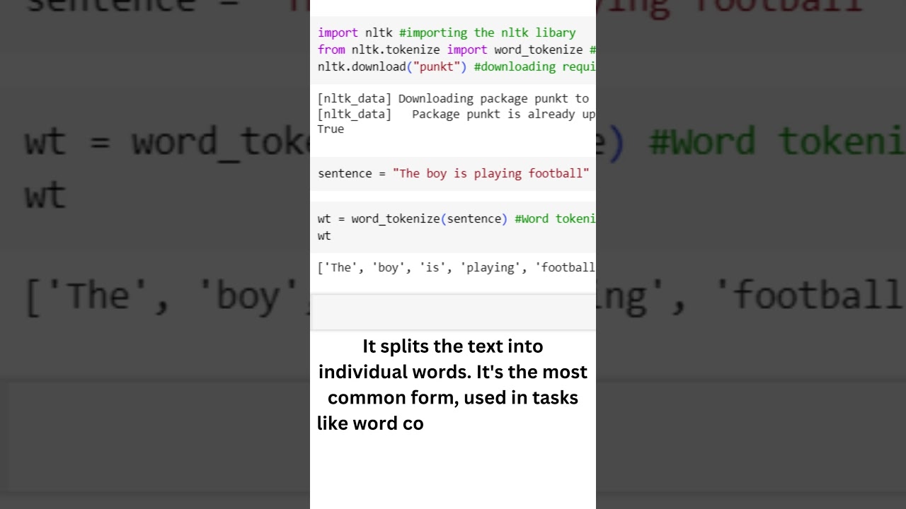 Tokenization And Its Implementation In Python