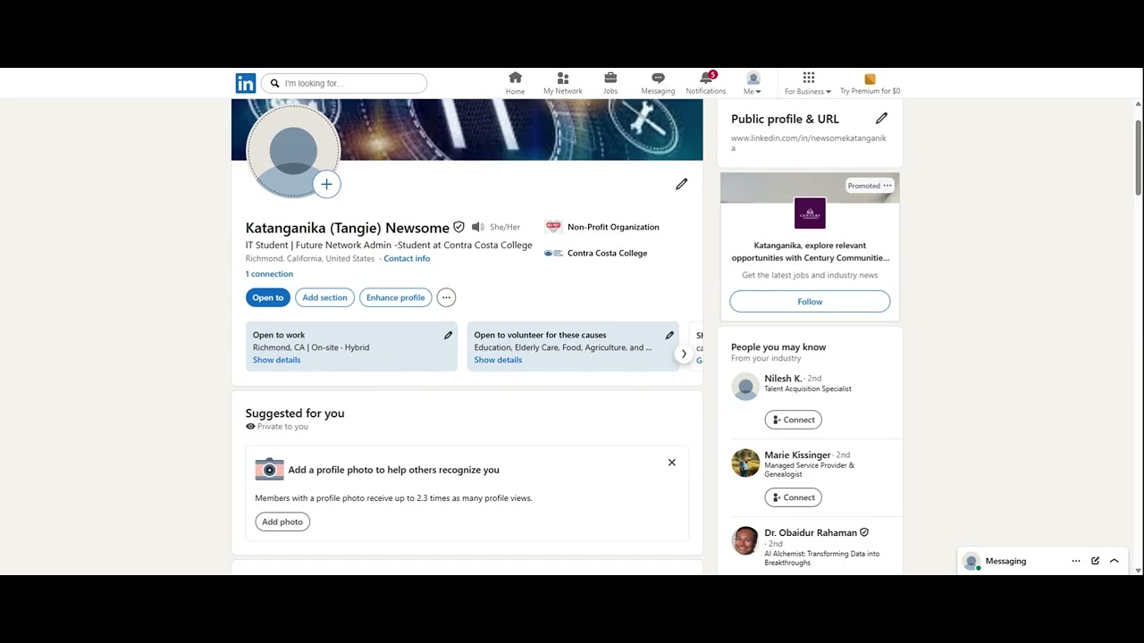 Final: LinkedIn Profile (Combine All Steps)