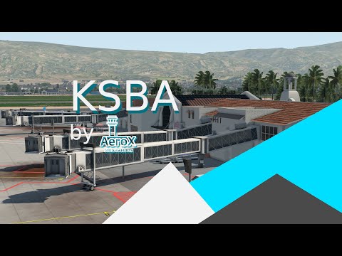 Santa Barbara Muni' Airport ( KSBA / SBA ) by AeroX Simulations