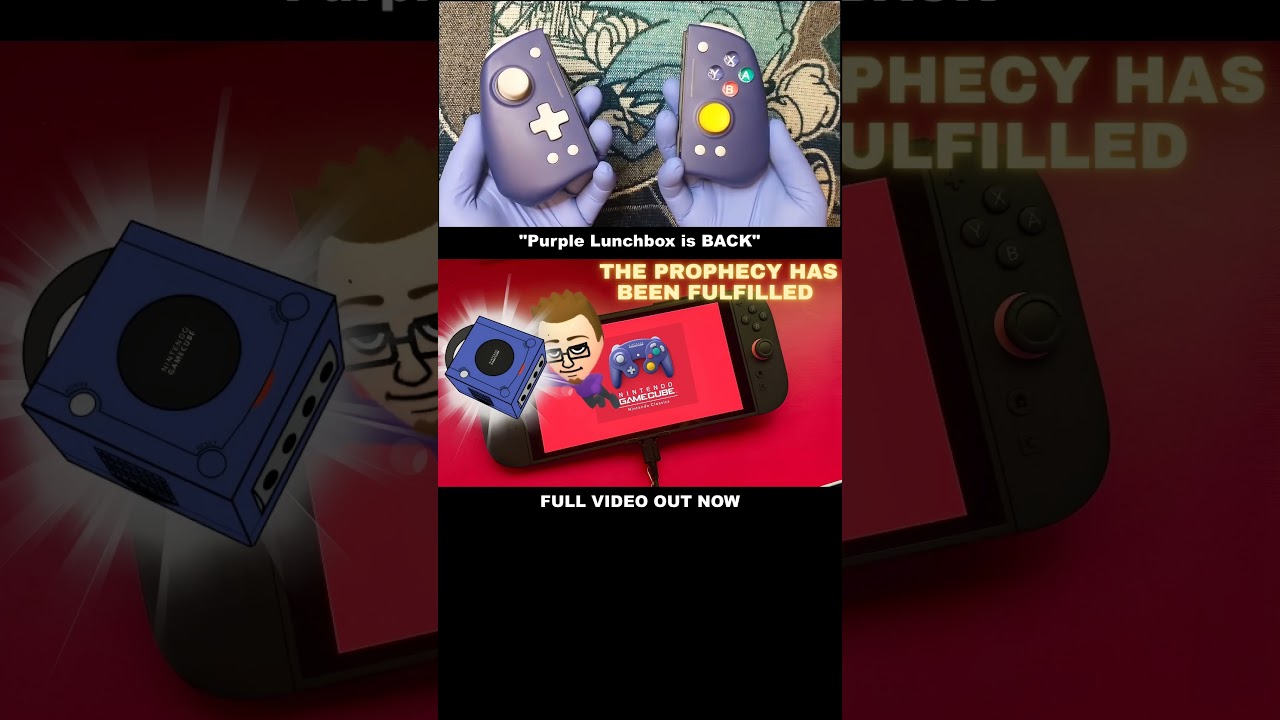 So many GAMECUBE controllers! | #nintendodirect #nintendoswitch2 #gamecube