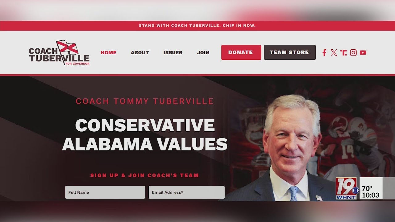 Senator Tommy Tuberville Announces Run for Governor | May 27, 2025 |News 19 at 10 p.m.