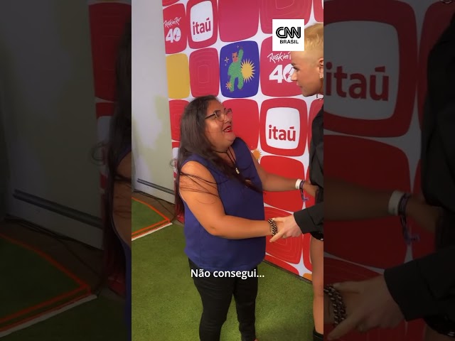 Xuxa encontra mulher do meme “Que Xou da Xuxa é esse?“ no Rock in Rio | CNN Brasil