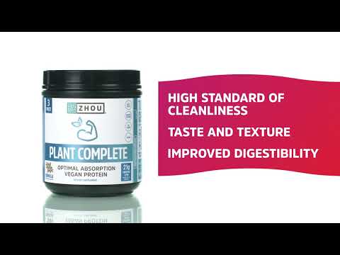 Zhou Plant Complete Protein PDCAAS 1 Short