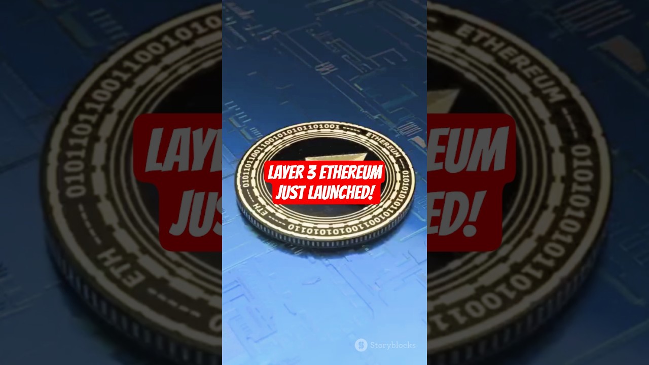 Layer 3 Ethereum Just Changed Everything 🔥🚀 #Ethereum #Layer3 #CryptoNews