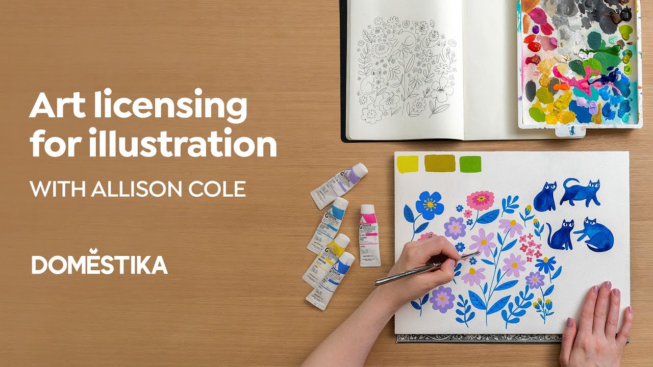 Art Licensing 101: BUILD Your ILLUSTRATION CAREER - A Course by Allison Cole | Domestika English