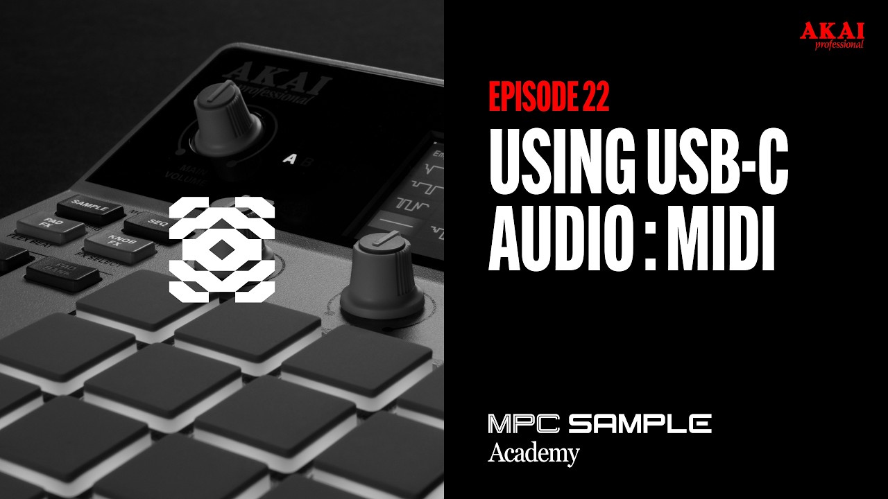 Getting Started with MPC Sample | Using USB-C Audio and MIDI