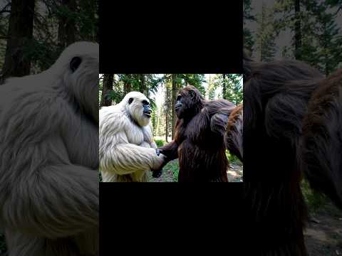 Failed 2 man gone wrong. #2man #bigfoot #yeti #funny #ai #fyp