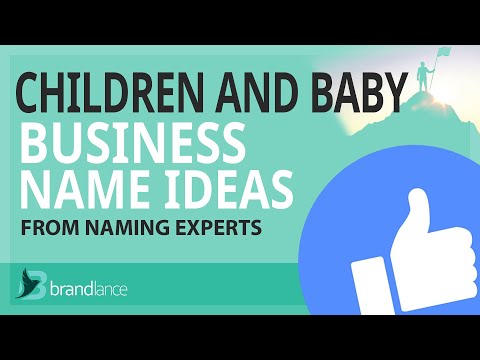 Best Children and Baby Business Name Ideas Suggestions | Brand Names Generator