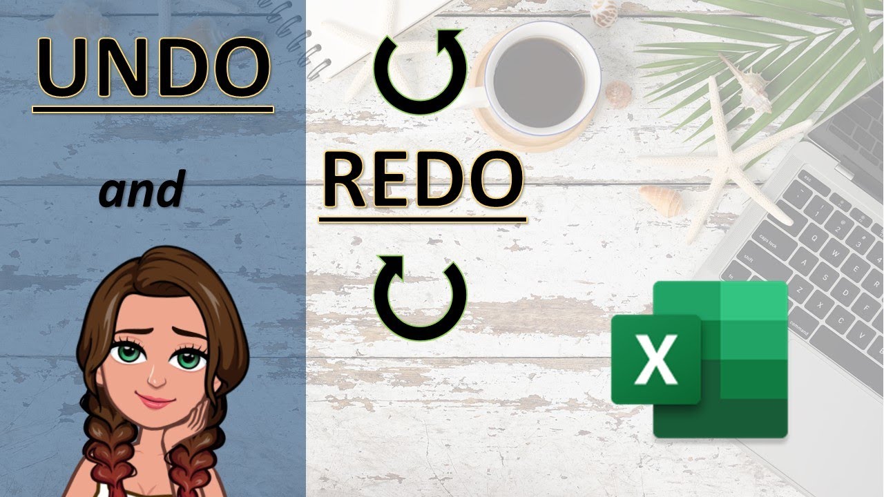 Excel for Beginners: UNDO and REDO - learn the basics
