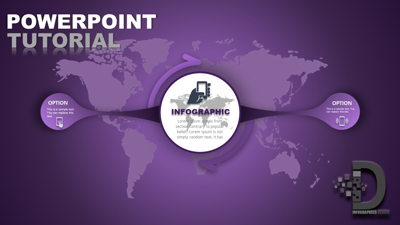 PowerPoint Infographic Slide Design tutorial 2021 | Attractive ppt presentation template
