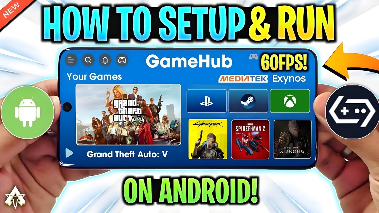 🔥 How To Setup GameHub Emulator Android in 2026 - Best Settings & FIX All Issues | Play PC Games