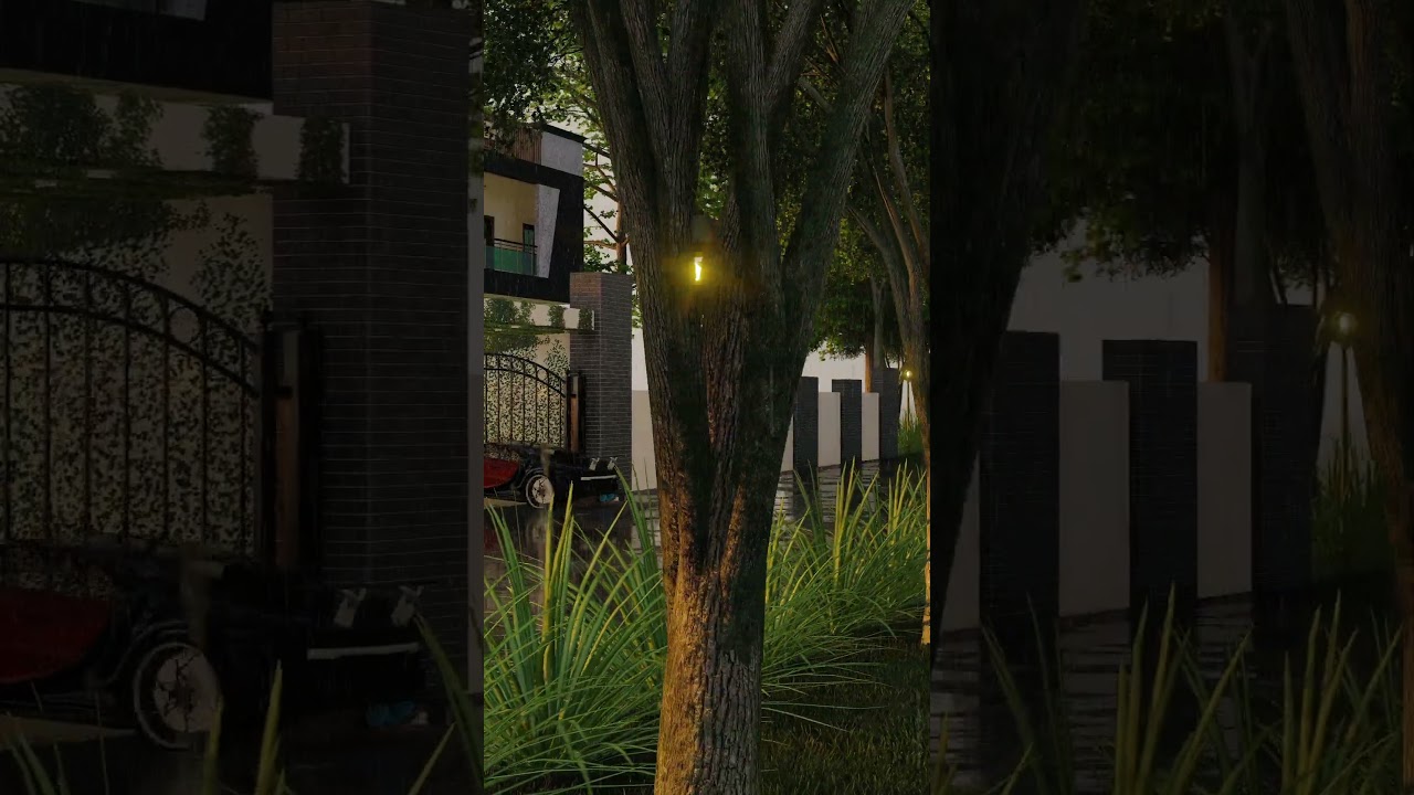 Modern House Architecture 3D Visualization | Made with #Blender & #D5Render
