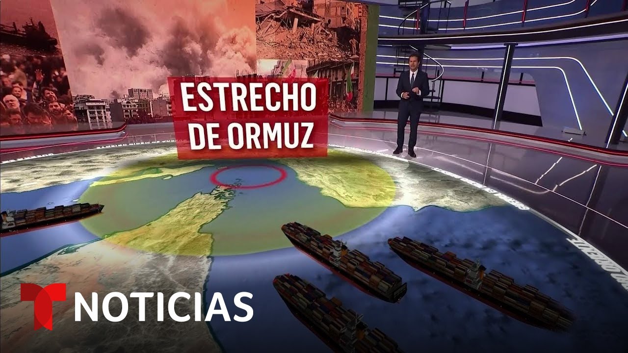 Ahora EE.UU. bloquea el estrecho de Ormuz y lanza amenazas | Noticias Telemundo