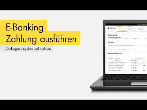 Schaffhauser Kantonalbank: E-Banking Zahlung ausführen