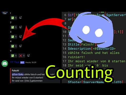 Counting System | Bot Designer for Discord Tutorial #1