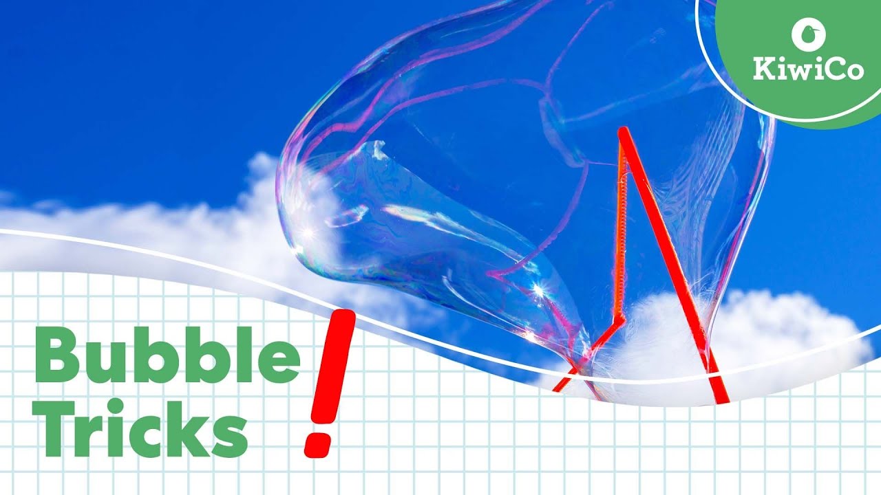 5 Awesome Bubble Tricks You Can Do At Home | KiwiCo