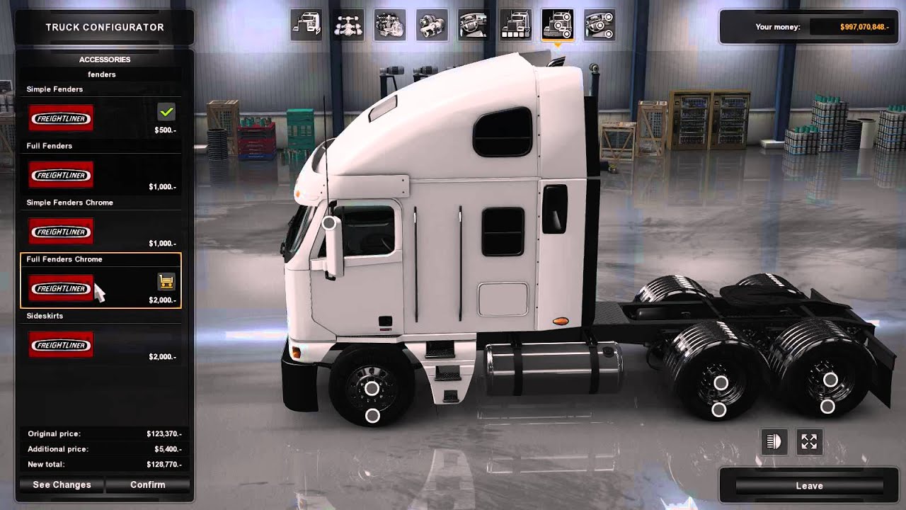 Freightliner Argosy Reworked v 1.0 - ATS