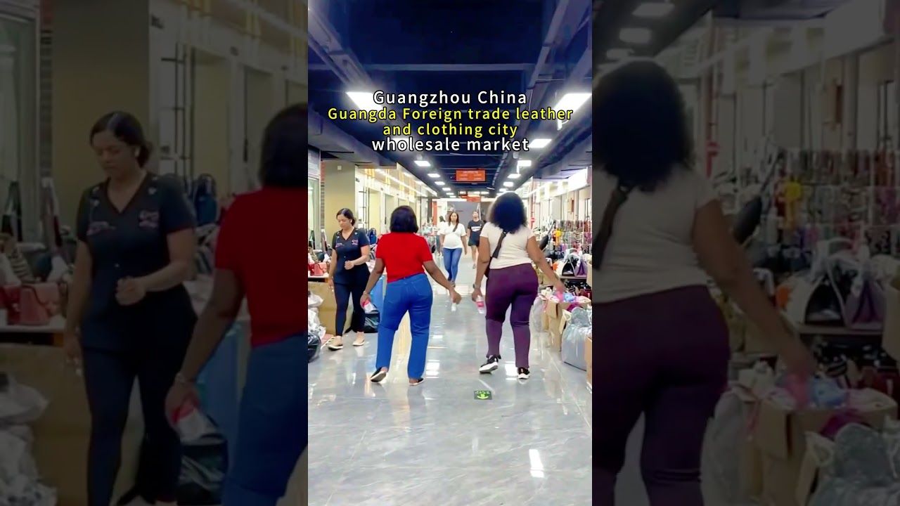 The most bustling leather goods wholesale hub in Guangzhou: More African merchants than locals #bag