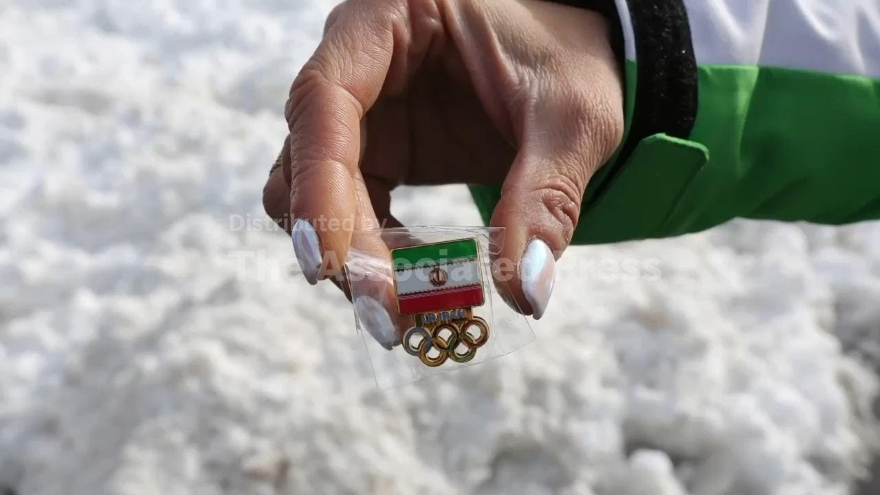 Pin trading thrives in Cortina during Italy's Winter Olympic Games, AP explains
