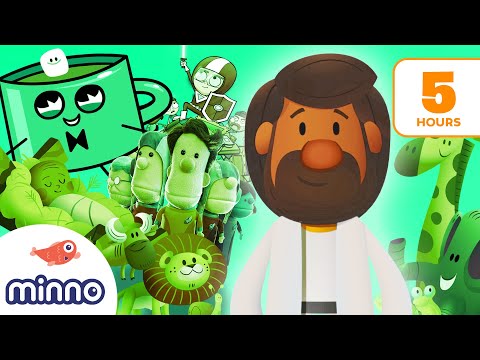 🔴 5 Hours All About God, Jesus, & the Bible! | Animated Bible Stories for Kids