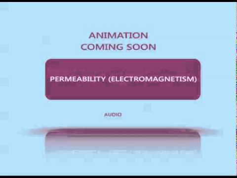 Permeability-electromagnetism