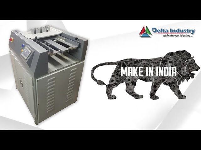 ID CARD CUTTING MACHINE - Motorized Double ID Card Cutter Manufacturer ...