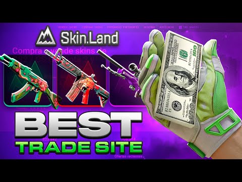I'VE FOUND THE BEST CS2 TRADE SITE !!! SkinLand Promo Code - SkinLand 2025