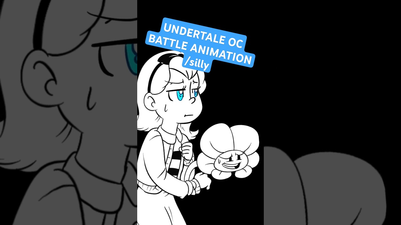 [UNDERTALE Prequel AU Comic Animation] Marine's First Encounter - Flowey ACTs! [The First Human]