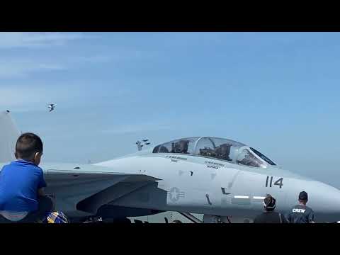 Blue Angels Corpus Christi TX 2021 From the USS Lexington