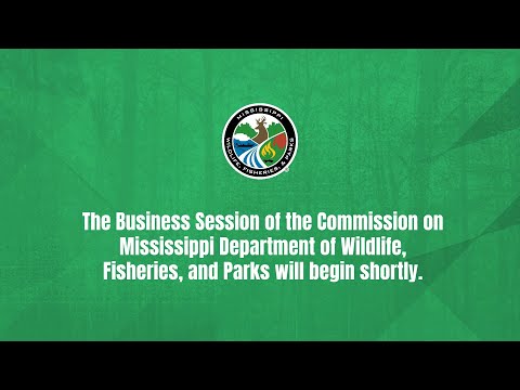 MDWFP March 2024 Commission Meeting - Educational Session