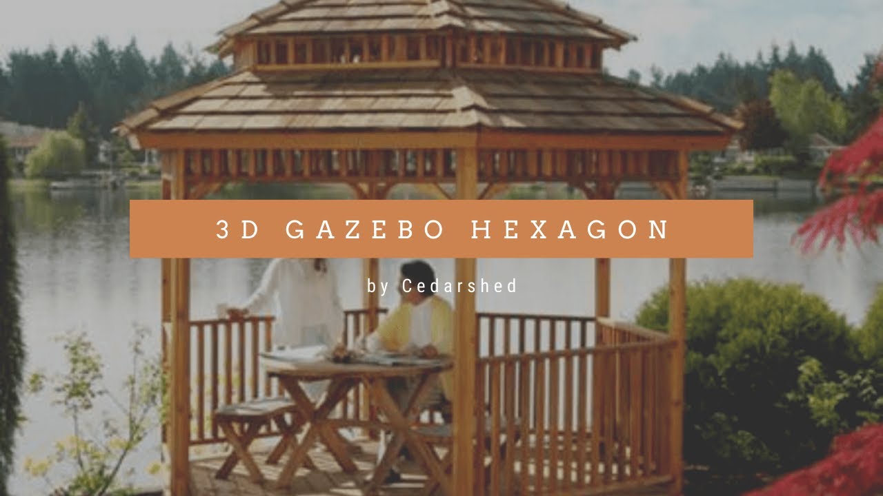 Cedarshed Hexagon Gazebos