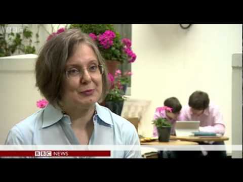 I'M ON TV, exclaimed Gabriel yesterday. (BBC copyright reserved)