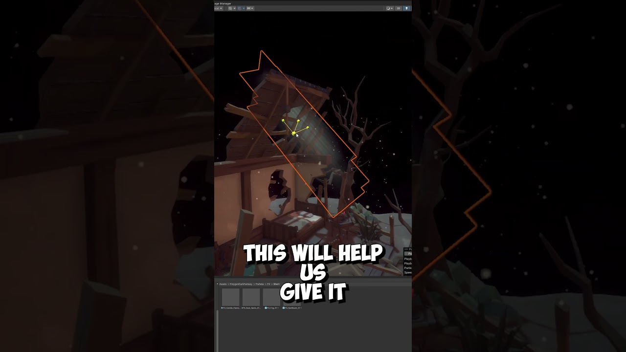 Dev tip: Never underestimate good particles. ✨ #gamedev #vfx #particles