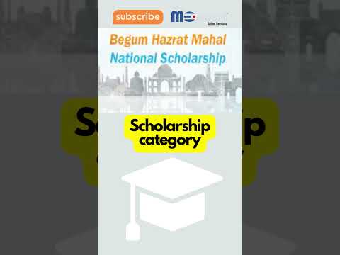 Begum Hazrat Mahal National scholarship