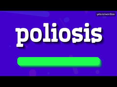 POLIOSIS - HOW TO PRONOUNCE IT!?