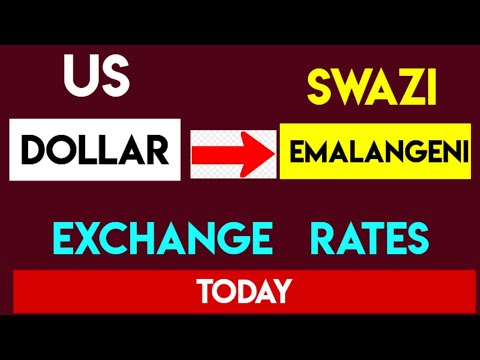 1 USD to SZL - Convert US Dollars to Swazi Emalangeni Currency Exchange Rates Today