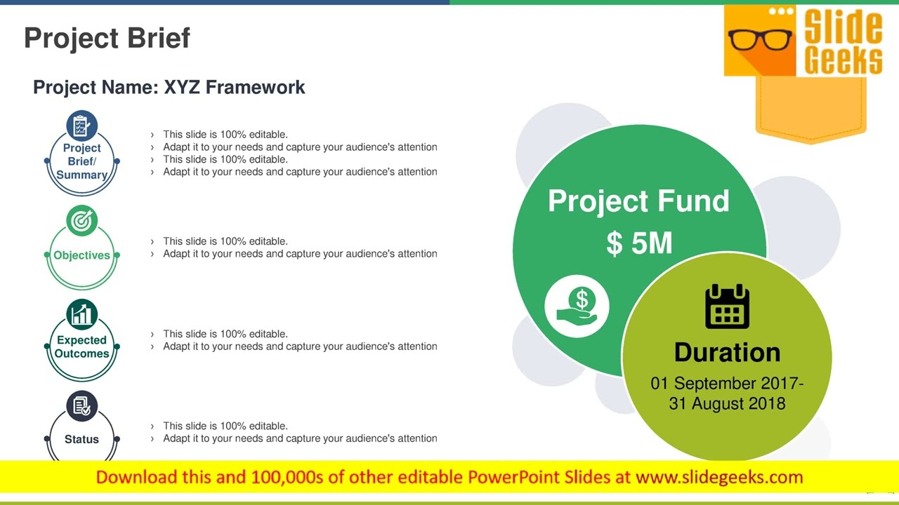 Project Brief Ppt Powerpoint Presentation Model Gallery