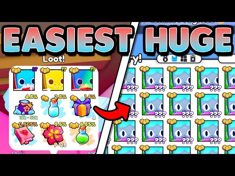 How to HATCH the EASIEST HUGE Pet This Summer in Pet Simulator 99!