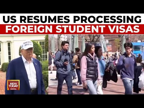 US Student Visa News: US Resumes Foreign Student Visa Processing With New Social Media Scrutiny