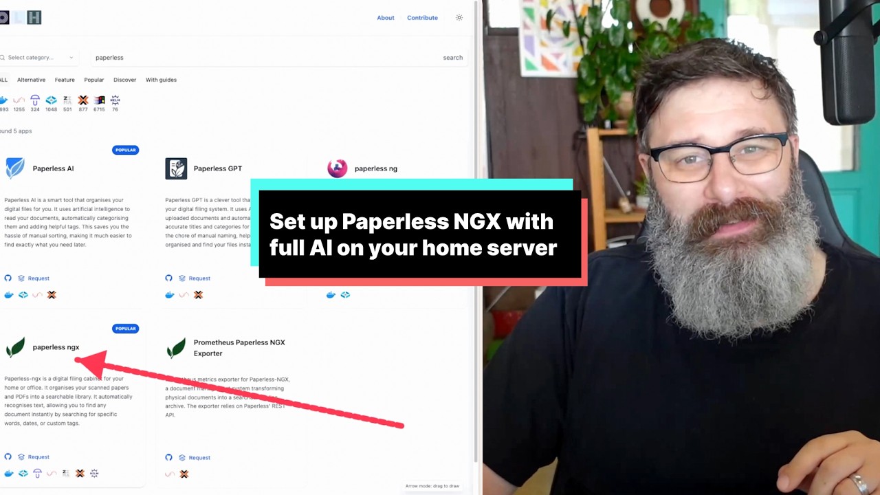 Drowning in PDFs? Build an AI Document System with Paperless-ngx