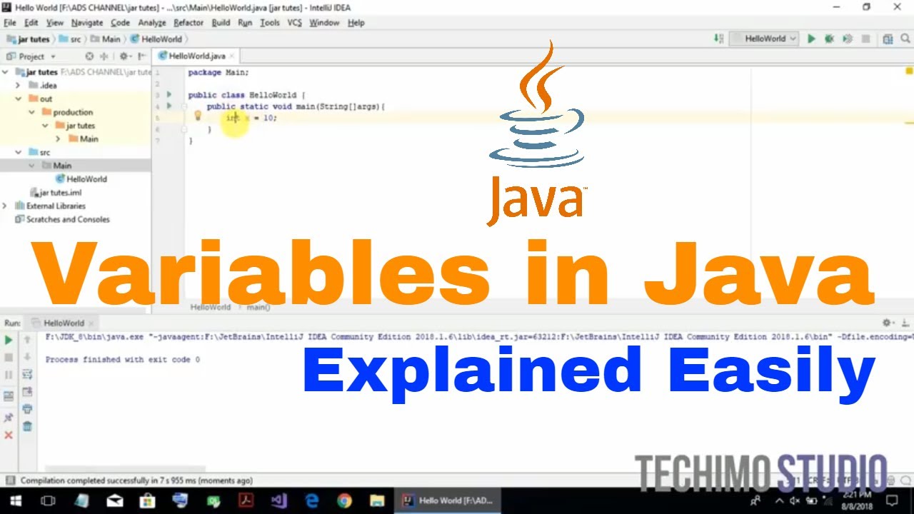 Variables in Java - Java Tutorial #4