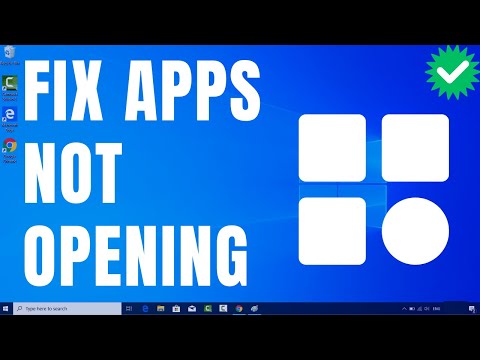How To Fix Apps Not Opening on Windows 10 | Solve Apps Problems on Windows 10